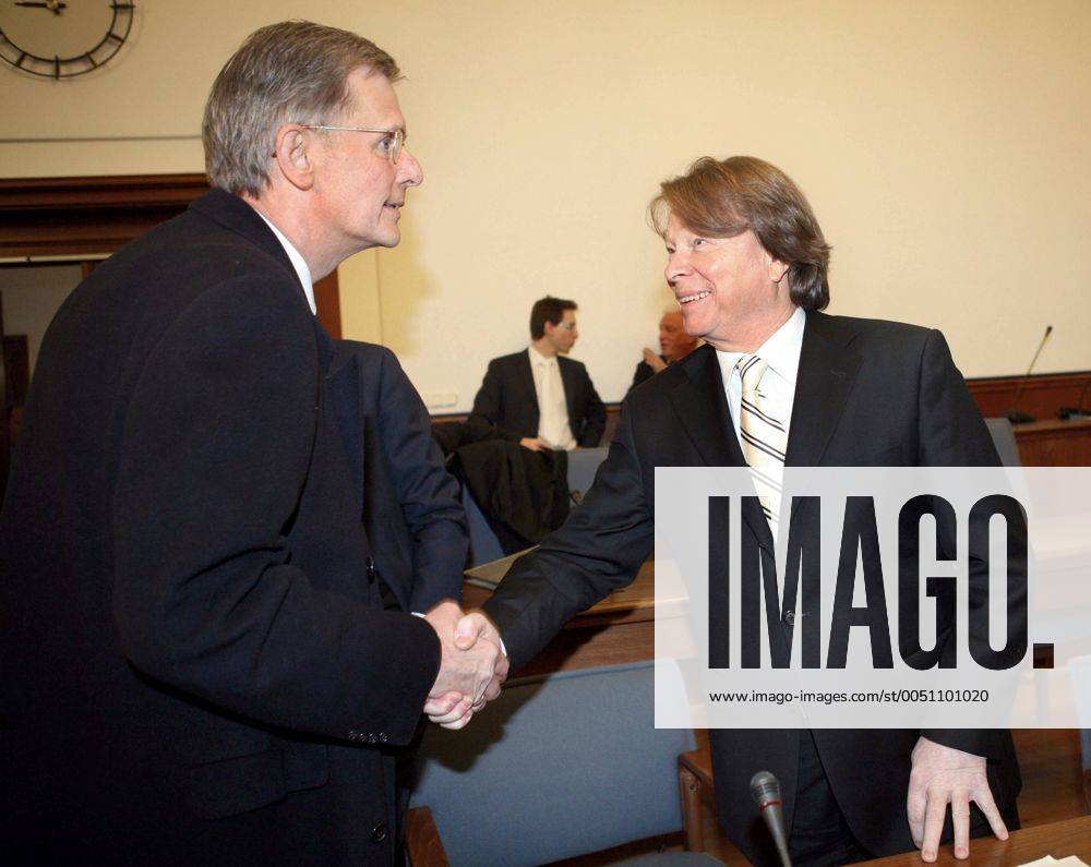 Hans Kremendahl (li., GER) und Uwe Clees (re., GER Bauunternehmer ...
