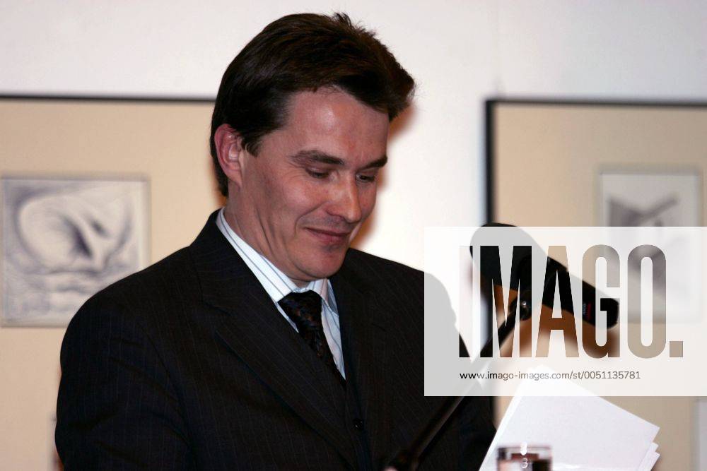 Ralf Schreiber (GER Beigeordneter Mittweida) lächelnd während des ...