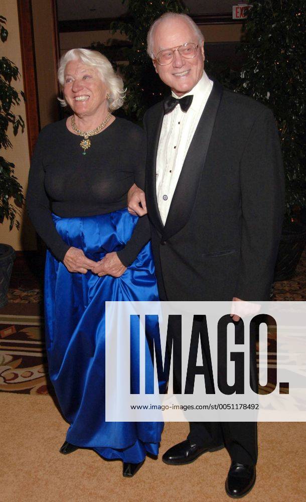 Schauspieler Larry Hagman (USA) mit Ehefrau Maj Axelsson (USA ...