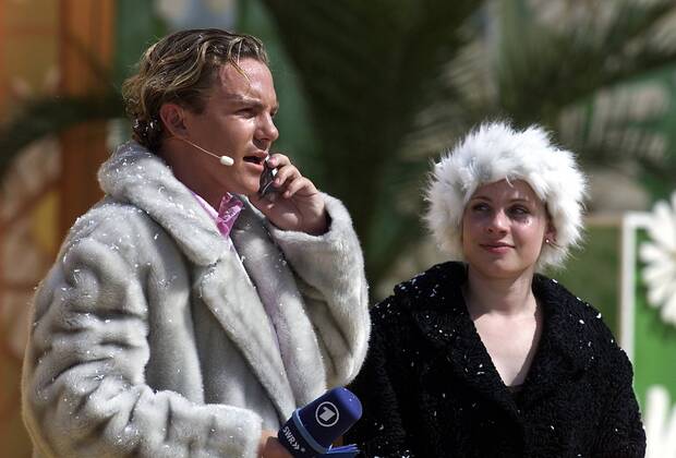 Trompeter Stefan Mross moderiert als Dr. Schiwago verkleidet die ARD ...