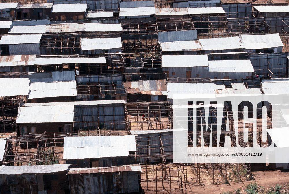 Elendsviertel Mathare Valley in