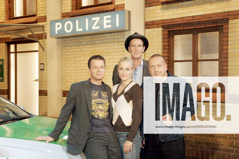 V.l.n.r.: Schauspieler Michael Härle, Li Hagmann, Kai Maertens und Udo ...