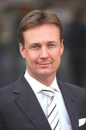 Marc Leffin anlässlich des Deutschen Eigenkapitalforums in Frankfurt am