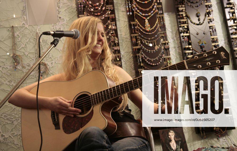 Sängerin Lea Finn (GER) anlässlich eines Konzerts in