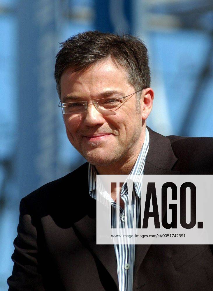 Moderator Thomas Bille (GER) anlässlich eines Pressetermins zur Leipziger