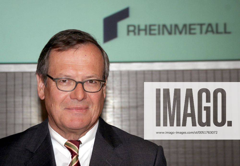 Klaus Eberhardt (GER CEO Rheinmetall AG) anlässlich einer ...