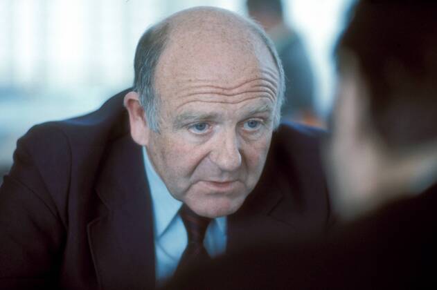 Journalist Gerd Bacher anlässlich eines