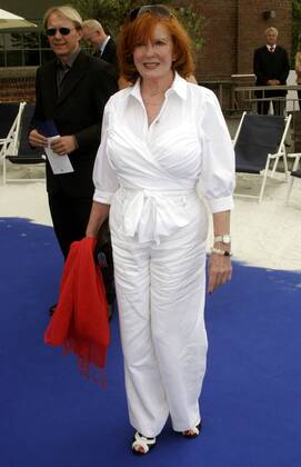 Schauspielerin Marianne Rogee anlässlich der Premiere des Musicals AIDA in