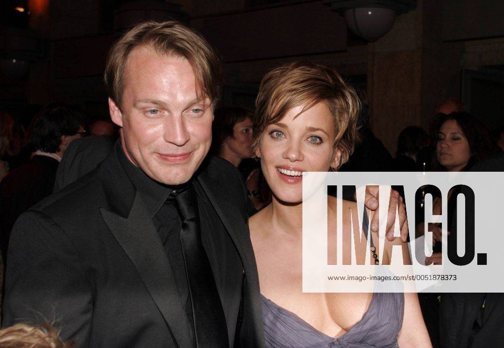 Schauspielerin Muriel Baumeister mit Ex-Ehemann Schauspieler Pierre Besson während der