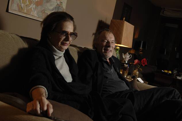 Schauspieler Thomas Holtzmann und Gustl Halenke in