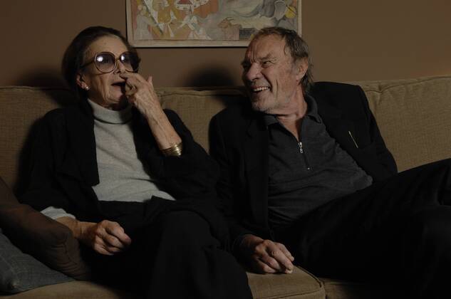 Schauspieler Thomas Holtzmann und Gustl Halenke in