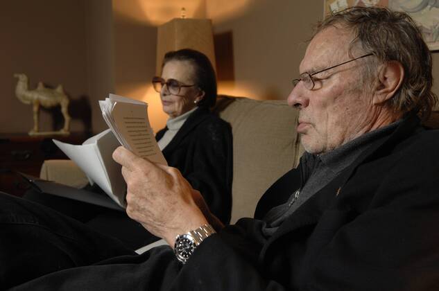 Schauspieler Thomas Holtzmann und Gustl Halenke in