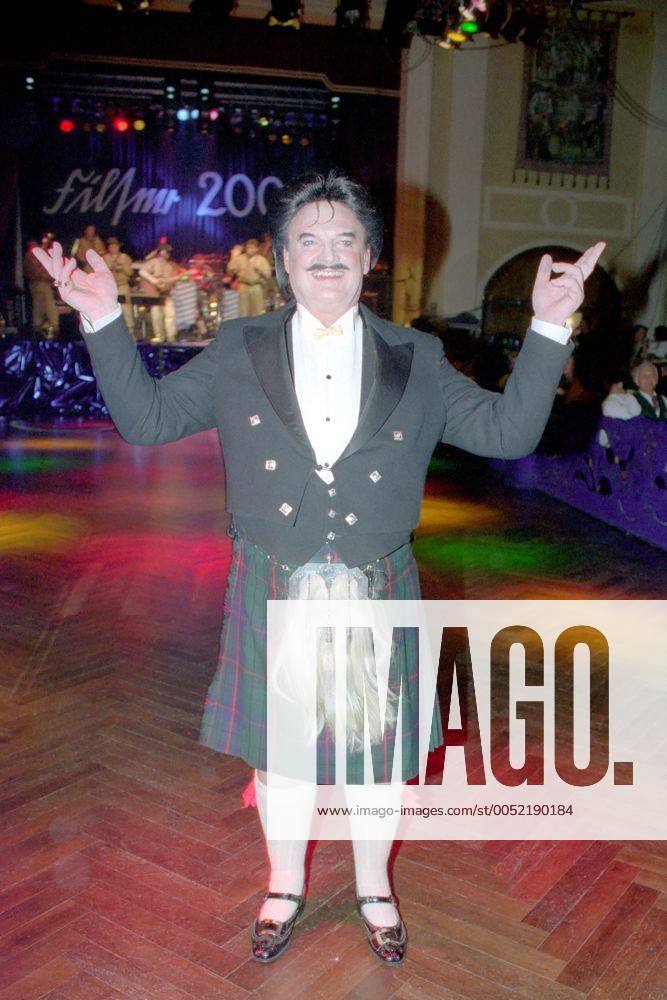 Modedesigner Rudolph Moshammer (GER) anlässlich des Oktoberfestes in