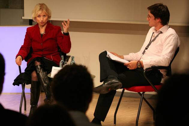 Herlinde Schneider anlässlich des 11. Medienforums in