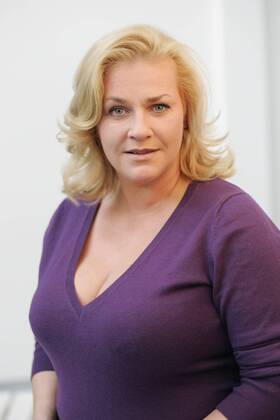 Schauspielerin Petra Kleinert anlässlich eines Pressetermins zur ARD ...