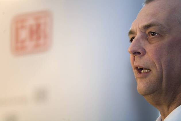 Norbert Hansen anlässlich der ARD-Talkshow - Anne Will - in