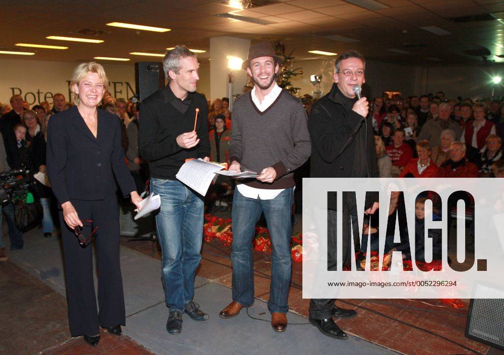 V.l.n.r.: Schauspieler Janette Rauch, Ingo Brosch, Jan Hartmann und ...