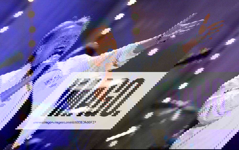 Sänger John Kincade bei der Generalprobe zur ZDF-Fernsehshow ...