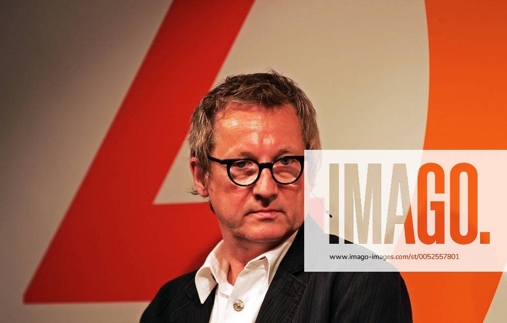 Schriftsteller Lars Brandt (re., Sohn von Willy Brandt) anlässlich ...