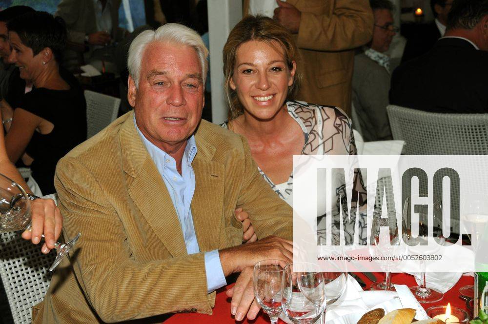 Mark Wössner und Christiane Link während der Entertainment Masters in