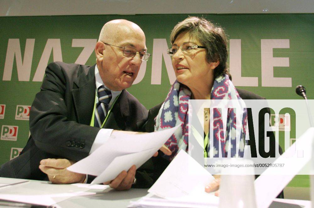 Antonello Soro (li.) und Anna Finocchiaro (beide Italien Partito ...