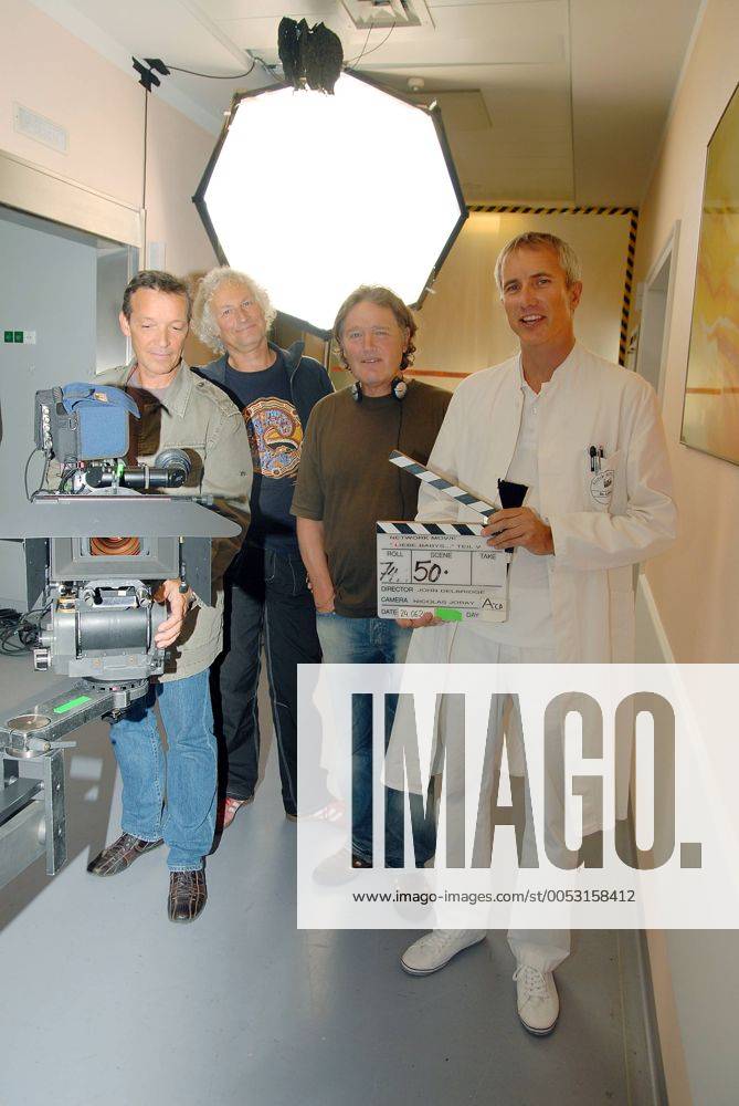 V.l.n.r. Schauspieler Michael Roll, Kameramann Nicolas Jorey, Regisseur ...