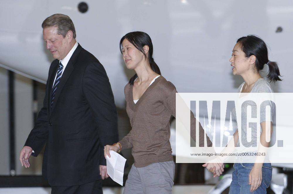 LOS ANGELES, Aug. 5, 2009 Freed U.S. journalists Laura Ling and Euna ...