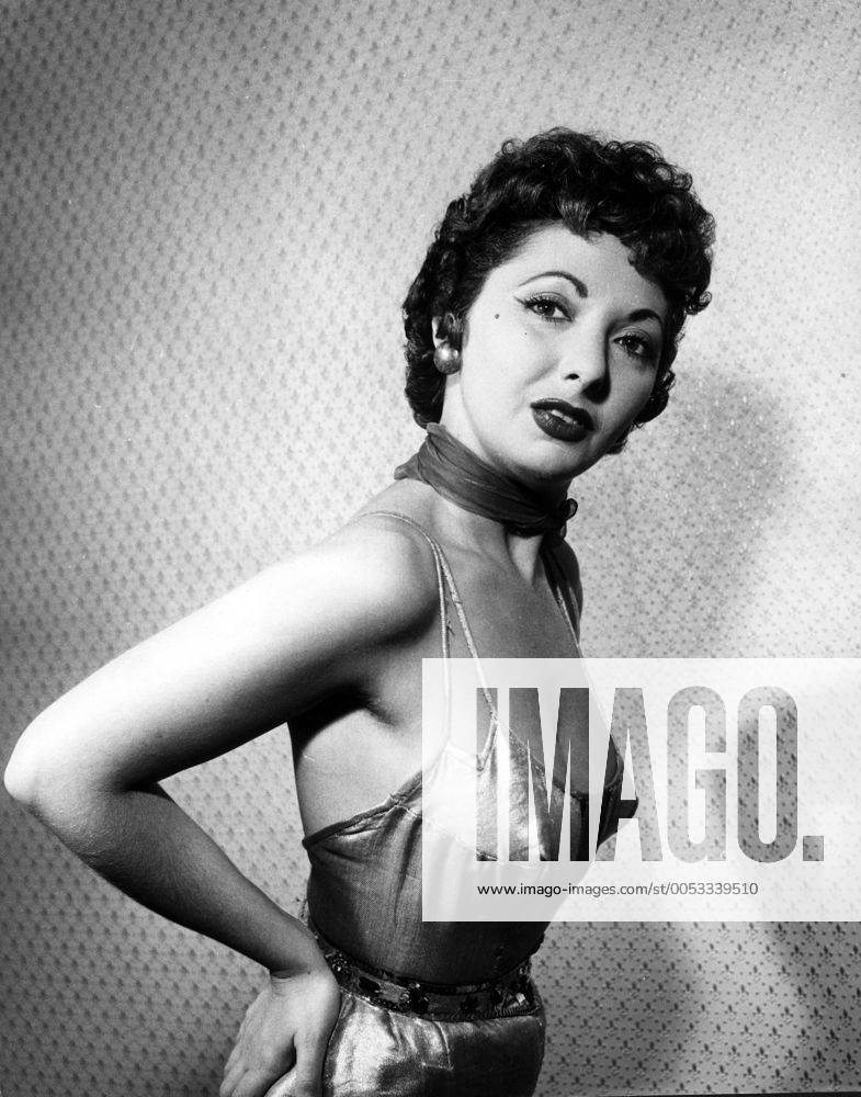 Mar 06, 1956; London, UK; Starring at the New Coconut Grove is SUZI MILLER, whose is weight