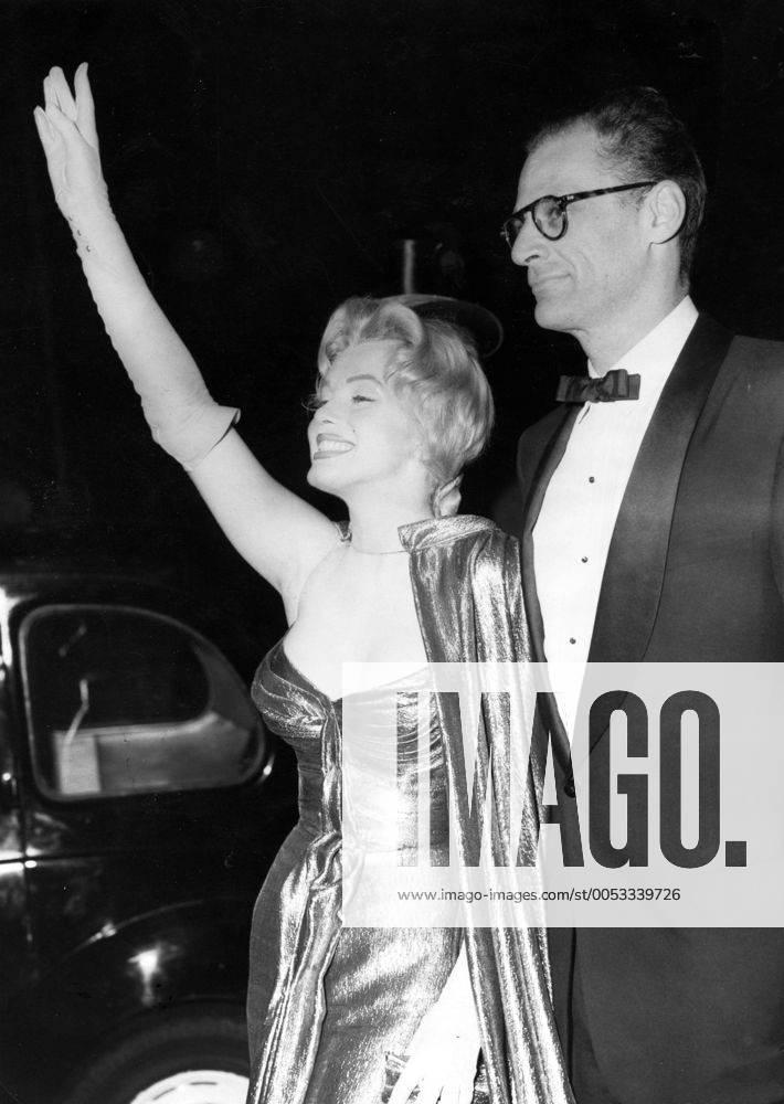 Oct 29 1956 London England Uk American Actress Marilyn Monroe