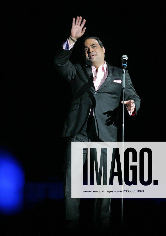 Puerto Rican salsa singer Gilberto Santa Rosa performs in concert at ...