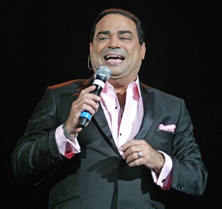 Puerto Rican salsa singer Gilberto Santa Rosa performs in concert at ...