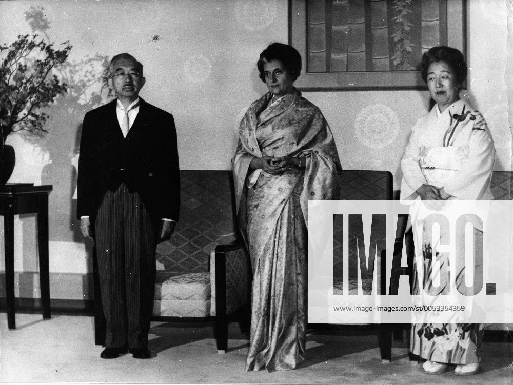 Jun 30, 1969; Toyko, Japan; INDIRA GANDHI, Prime Minister of India with ...