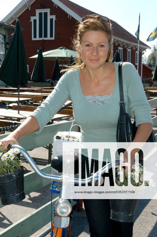 Leonore Capell, die Schauspielerin am Rande der Dreharbeiten zu dem ZDF ...