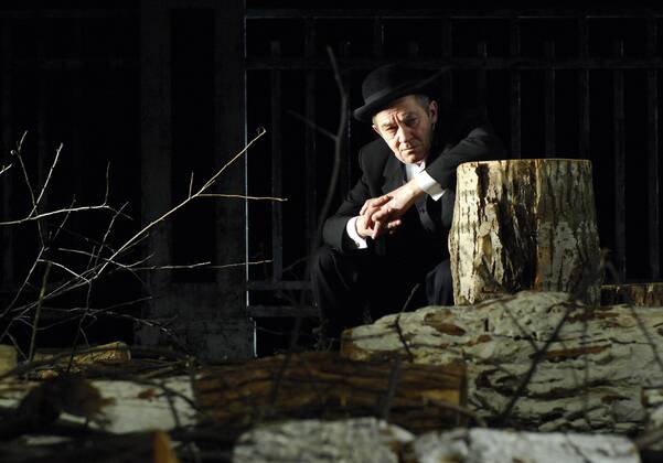 ITAR-TASS 81: MOSCOW, RUSSIA. Actor Sergei Sosnovsky as Shabelsky ...