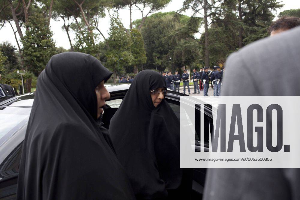 First Lady of Iran Azam al Sadat Farahi . 15 November 2009, Rome ...