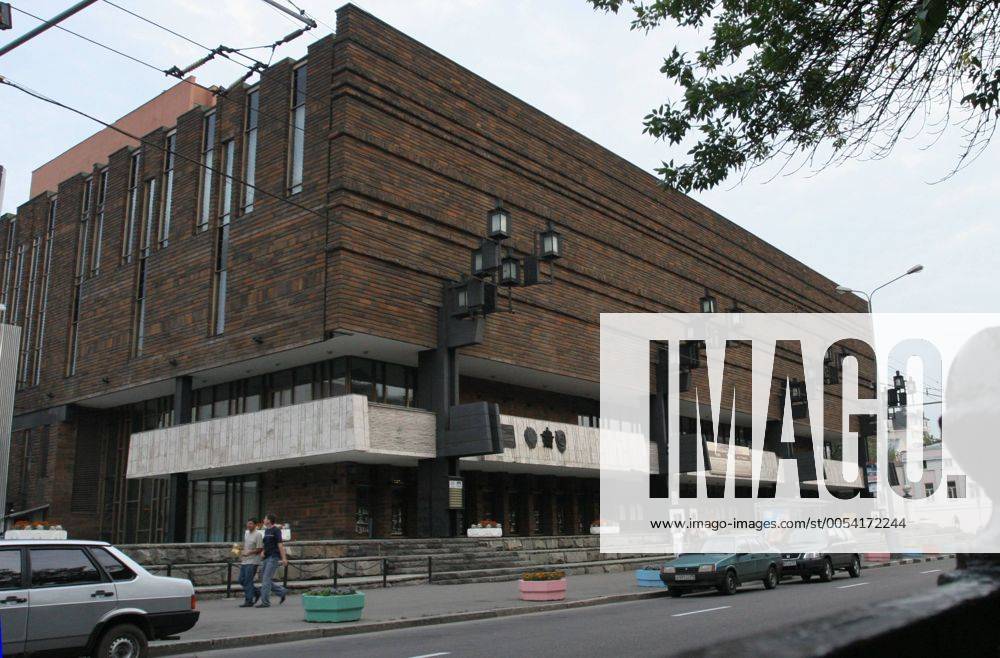 MOSCOW, RUSSIA. The Maxim Gorki Moscow Art Academic Theatre in 22 ...