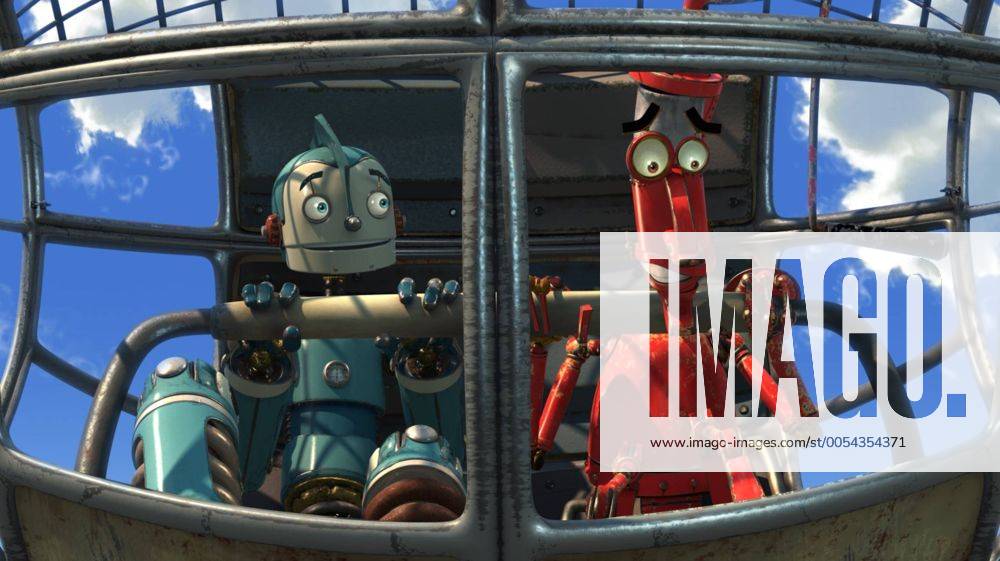 KPA70216 ROBOTS USA 2005 Chris Wedge, Carlos Saldanha Rodney und Fender ...