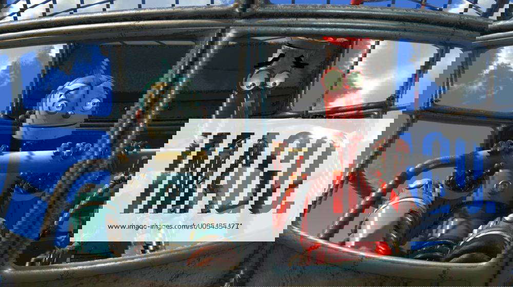 KPA70216 ROBOTS USA 2005 Chris Wedge, Carlos Saldanha Rodney und Fender ...