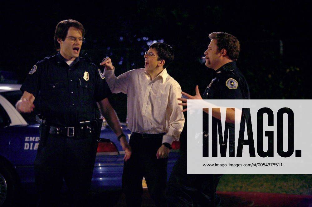 Superbad USA 2007 Officer Slater (BILL HADER), Fogell (CHRISTOPHER ...