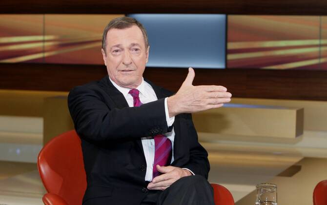 Michael Rogowski in der Talk-Show Anne Will am 26.09.2010 in Berlin ...