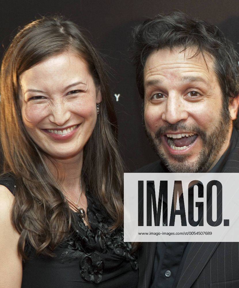 Actress Jennifer Spence (L.) and Actor Producer Ben Ratner arrive at ...