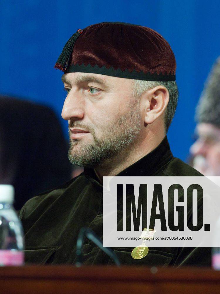 GROZNY, CHECHNYA, RUSSIA. State Duma member Adam Delimkhanov attends ...