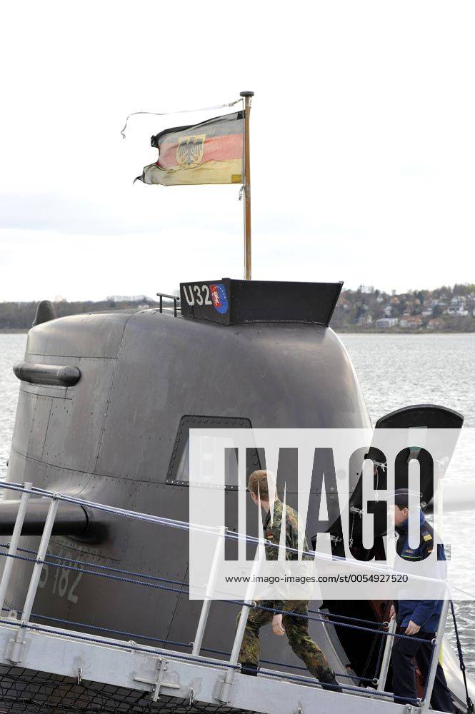 Unterseeboot U32 am Stützpunkt Eckernförde, ist das dritte U-Boot der ...
