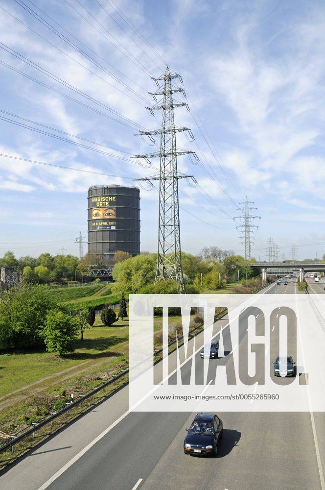 Gasometer, Ausstellung Magische Orte, Industriedenkmal, Museum, Route ...