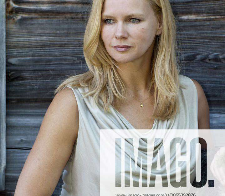 Schauspielerin Veronica Ferres (als Billi Cramer) Dreharbeiten zum ZDF ...