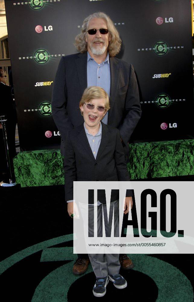 Clancy Brown & son GREEN LANTERN FILM PREMIERE Hollywood Patrick Rideaux