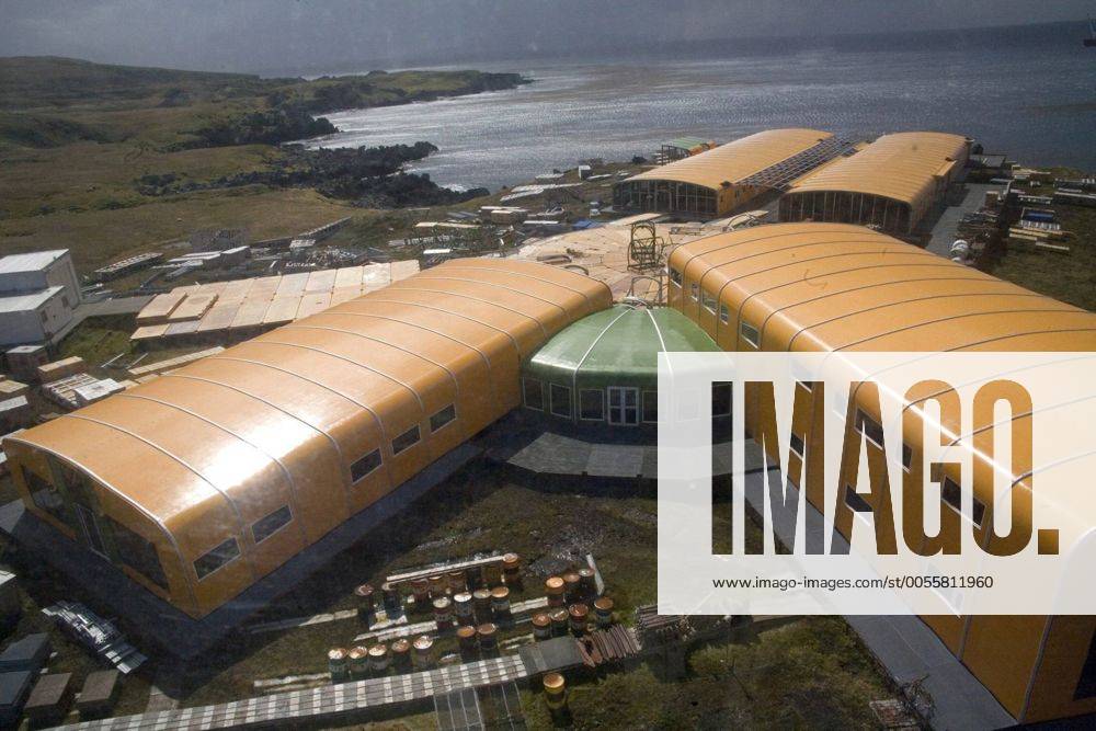 Marion Island MARION ISLAND, SOUTH AFRICA ? 11 March 2006: An aerial ...