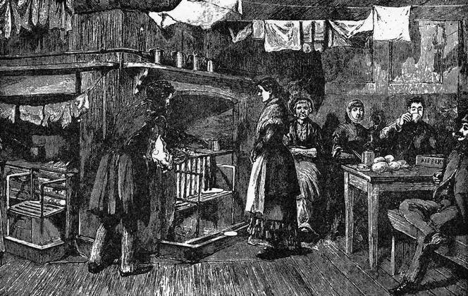 A Lodging House Kitchen The charge for a bed in this Spitalfields ...