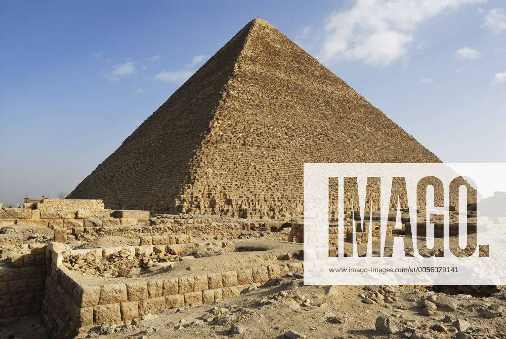 Cheops Pyramide, Pyramiden von Gizeh, Kairo, Ägypten, Afrika