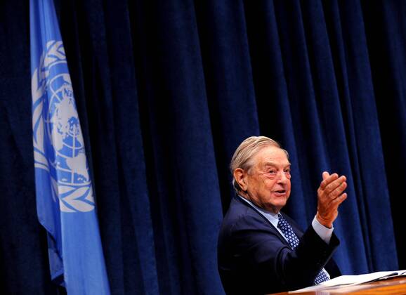 George Soros, 90. Geburtstag am 12. August (111003) -- NEW YORK, Oct. 3 ...